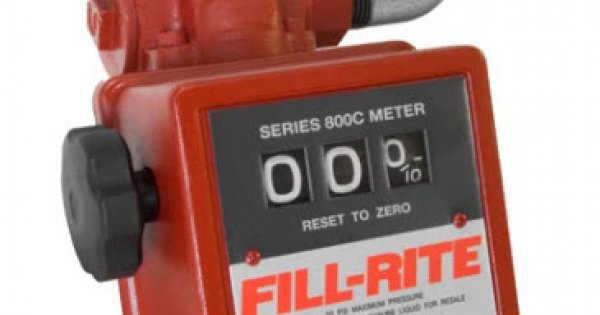 Wylaco Supply | Fill-Rite 806C 3-Digit Mechanical Fuel Transfer Meter 5 ...