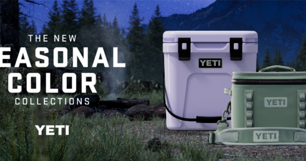 New Yeti Color Collection: Cosmic Lilac & Camp Green