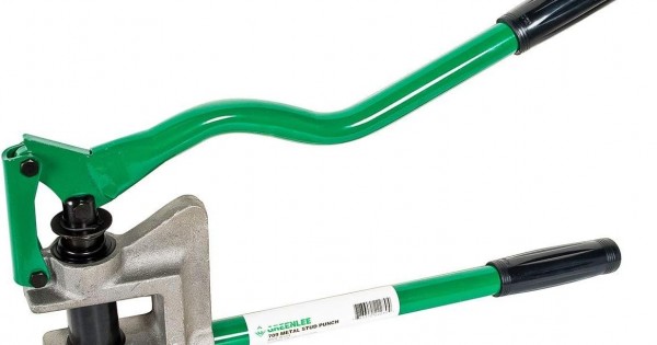 Wylaco Supply | Greenlee 709 Metal Stud Punch, 7/8-Inch Diameter