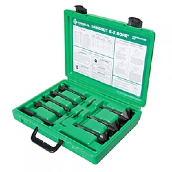 Wylaco Supply | Greenlee-149H2KIT Bit Kit-E-Z Bore Drill Bit Set