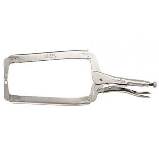 Wylaco Supply | IRWIN 18R Vise-Grip 18-Inch Locking Clamp with Regular Tips