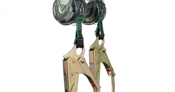 Wylaco Supply | MSA V-TEC Mini PFL, 6' Web Twin Leg with Steel Scaffold ...