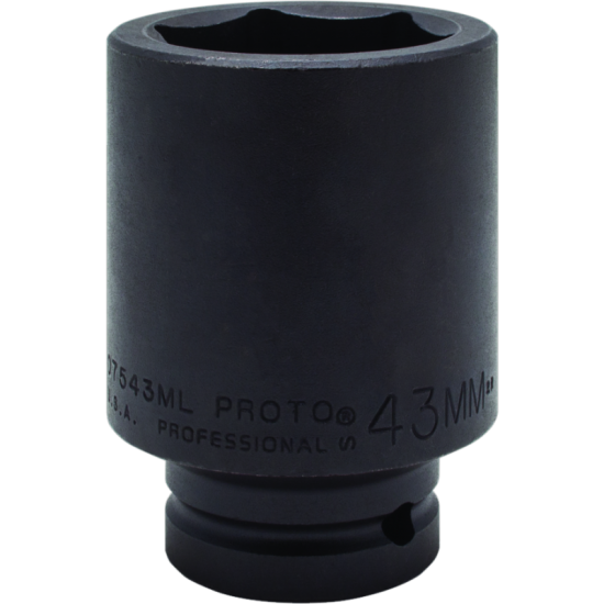 Proto® 3/4" Drive Deep Impact Socket 43 mm - 6 Point