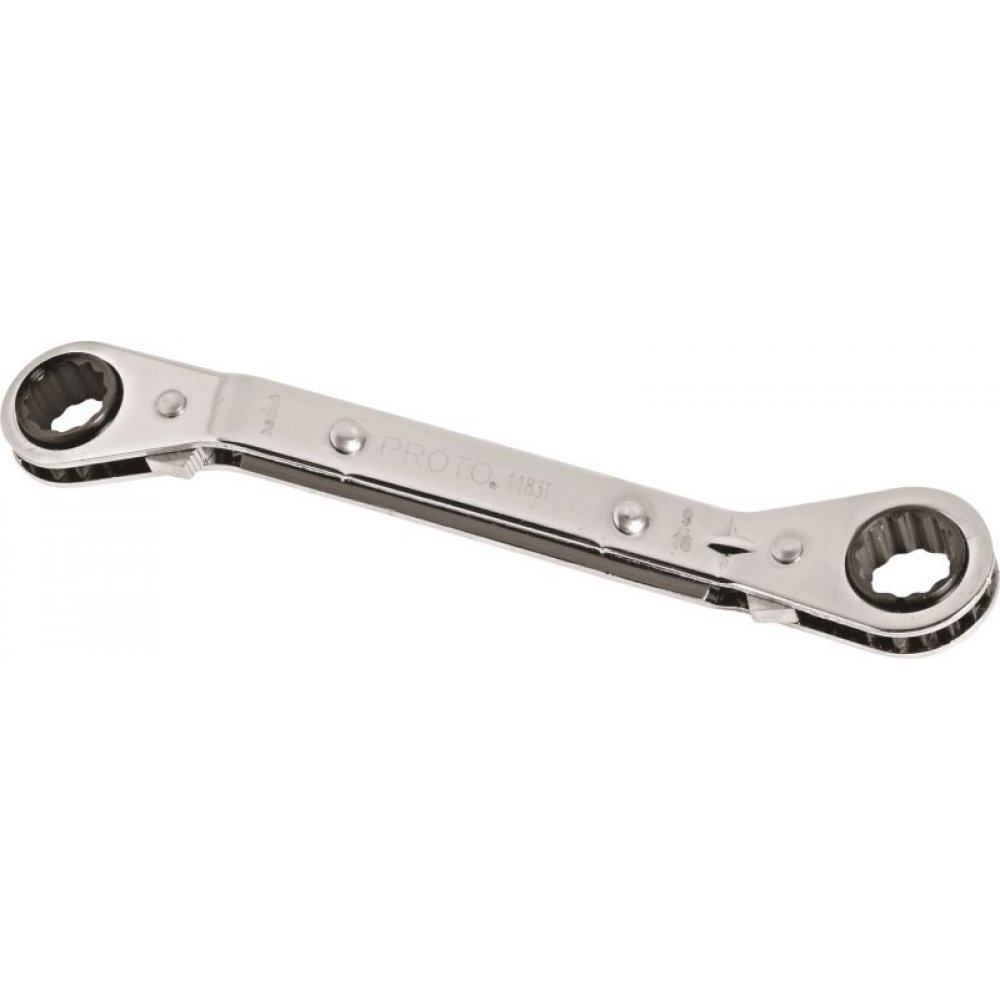 Proto® Offset Double Box Reversible Ratcheting Wrench 1/2" x 9/16" - 12 ...