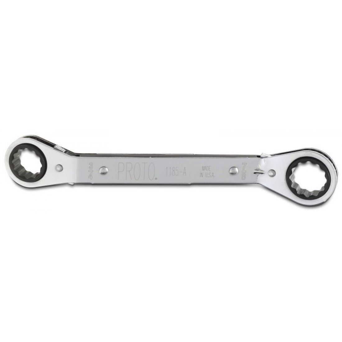 Proto® Offset Double Box Reversible Ratcheting Wrench 3/4" x 7/8" - 12 ...