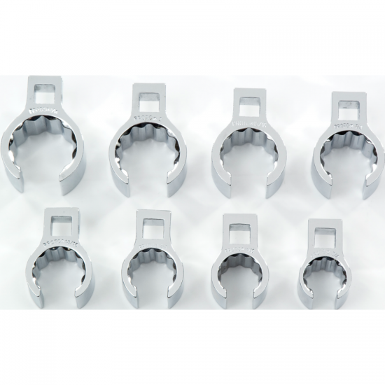 Proto® 3/8" Drive 8 Piece Crowfoot Flare Nut Wrench Set