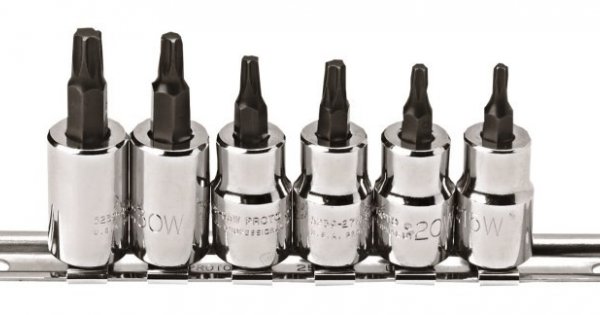 Proto® 3/8" Drive 6 Piece Torx® Bit Socket Set