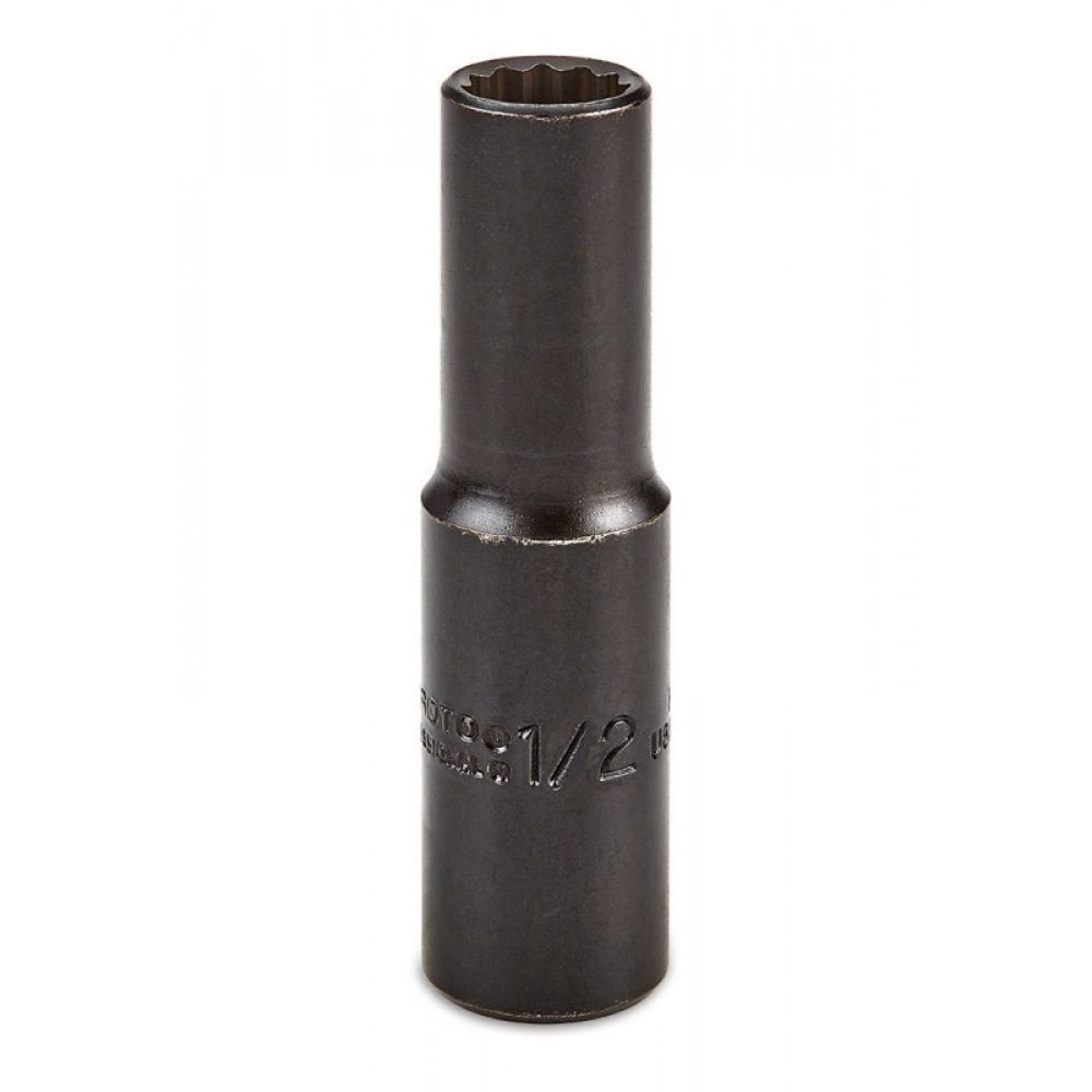 Proto® 1/2" Drive Black Oxide Deep Socket 1/2" - 12 Point