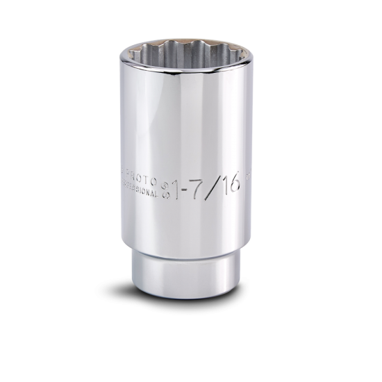 Proto® 1/2" Drive Deep Socket 1-7/16" - 12 Point