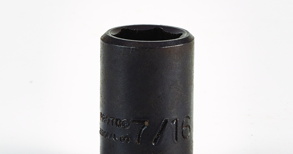 Proto® 1/4" Drive High Strength Magnetic Power Socket 7/16" - 6 Point