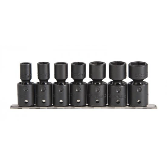 Proto® 1/2" Drive 7 Piece Deep Universal Impact Socket Set - 6 Point