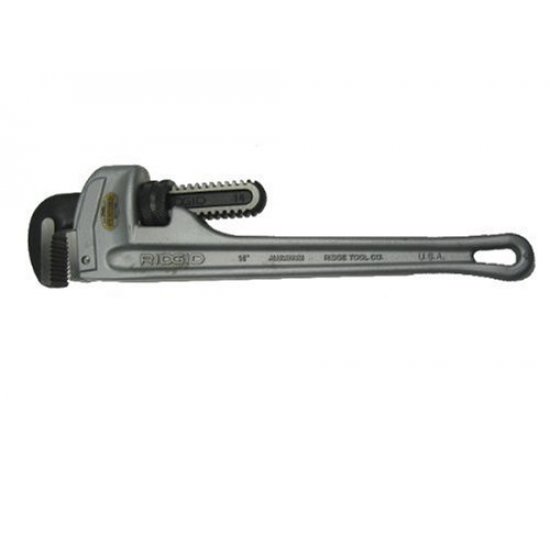 Wylaco Supply | Ridgid 814 14" Aluminum Straight Pipe Wrench