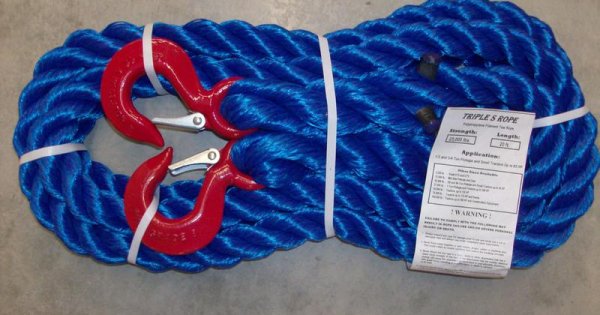 Wylaco Supply | Triple S Rope TS-25HH20 25,000 LB TOW ROPE