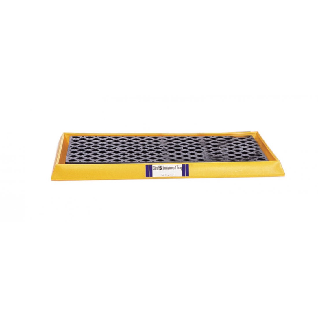 Ultratech Containment Tray: With Grate, Yellow