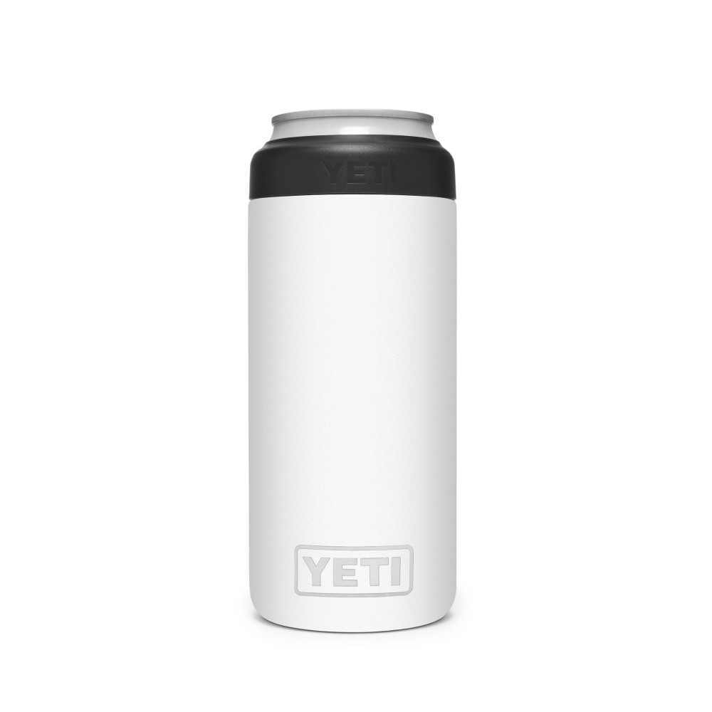 Yeti Rambler Colster Slim Can Insulator White
