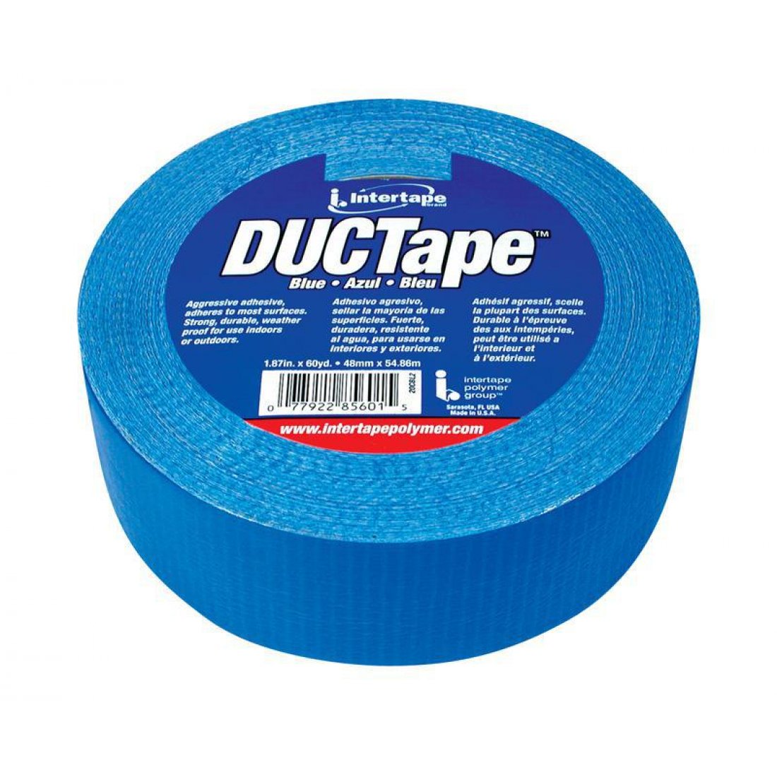 Wylaco Supply | Intertape Polymer 20C-BL2 2x60 BLUE DUCT TAPE