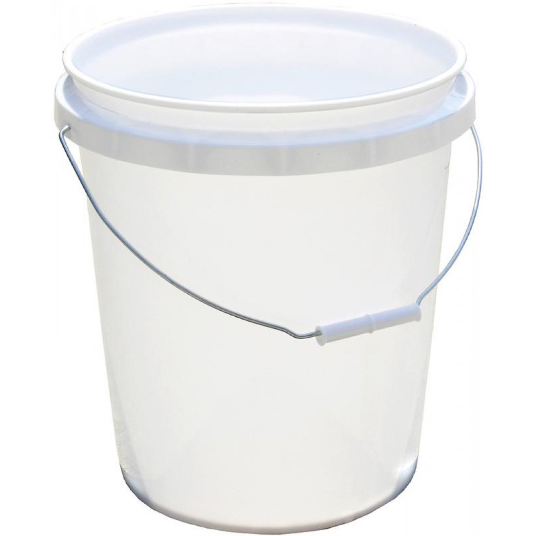 Wylaco Supply | Encore 250001 5G WHITE PLASTIC PAIL
