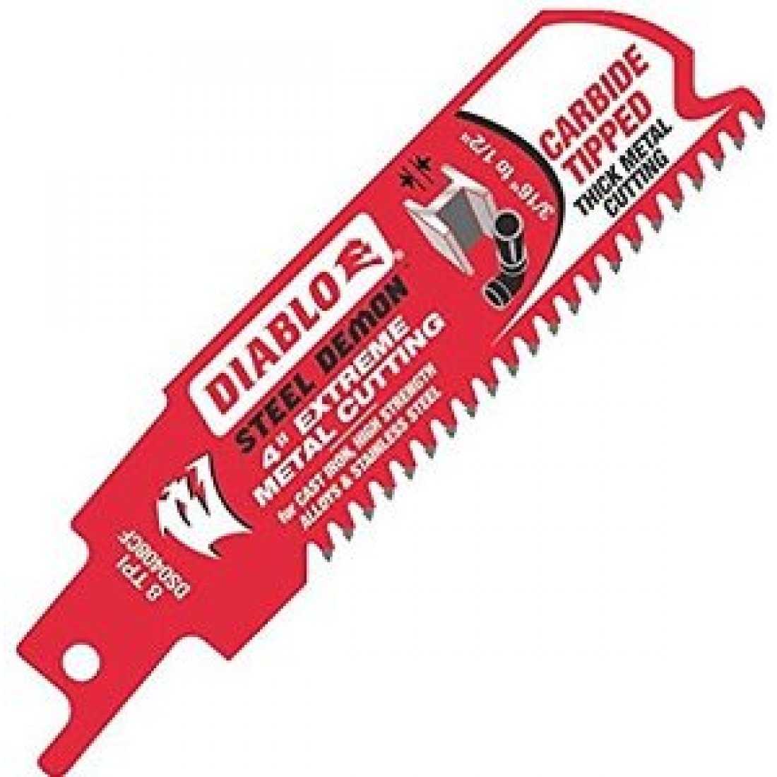 Wylaco Supply | Diablo DB Carbide Steel Demon 4 8tpi 1 Pk
